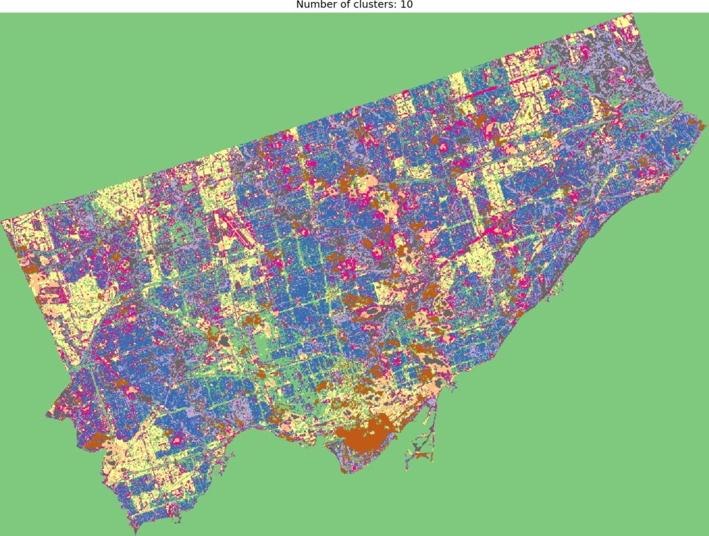 Data Science: Unsupervised Classification of satellite images with K-means algorithm – Sp.4ML